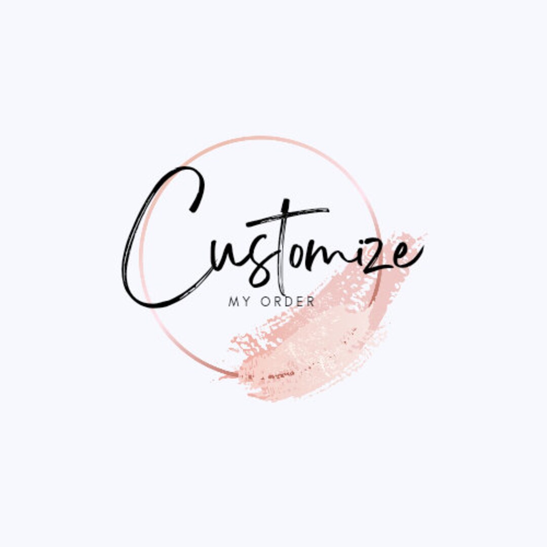 Personalize My Order - Etsy