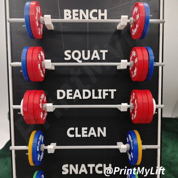 Weightlifting Board - Etsy