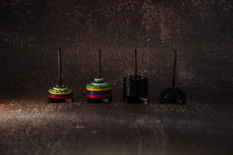 Mini Barbell and Competition Weights With Stand Included for Father's ...