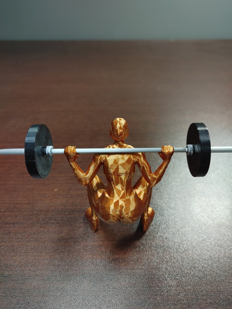 Back Squat Woman-show off Your Lift-crossfit Gift - Etsy