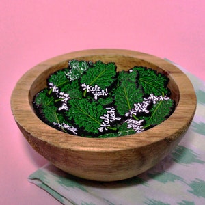 Oh Kale Yeah Enamel Pins - Etsy