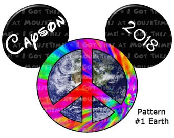 Mickey peace sign | Etsy