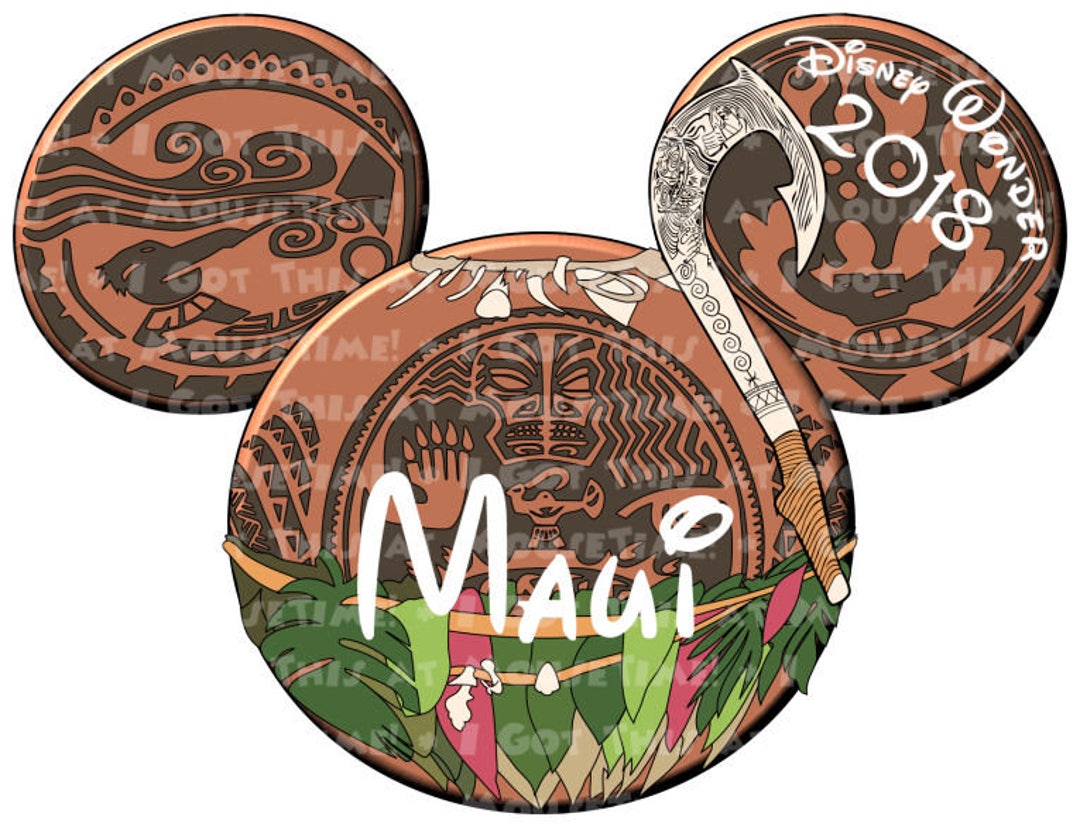 Maui Ears - Magnet OR Iron-on - Etsy