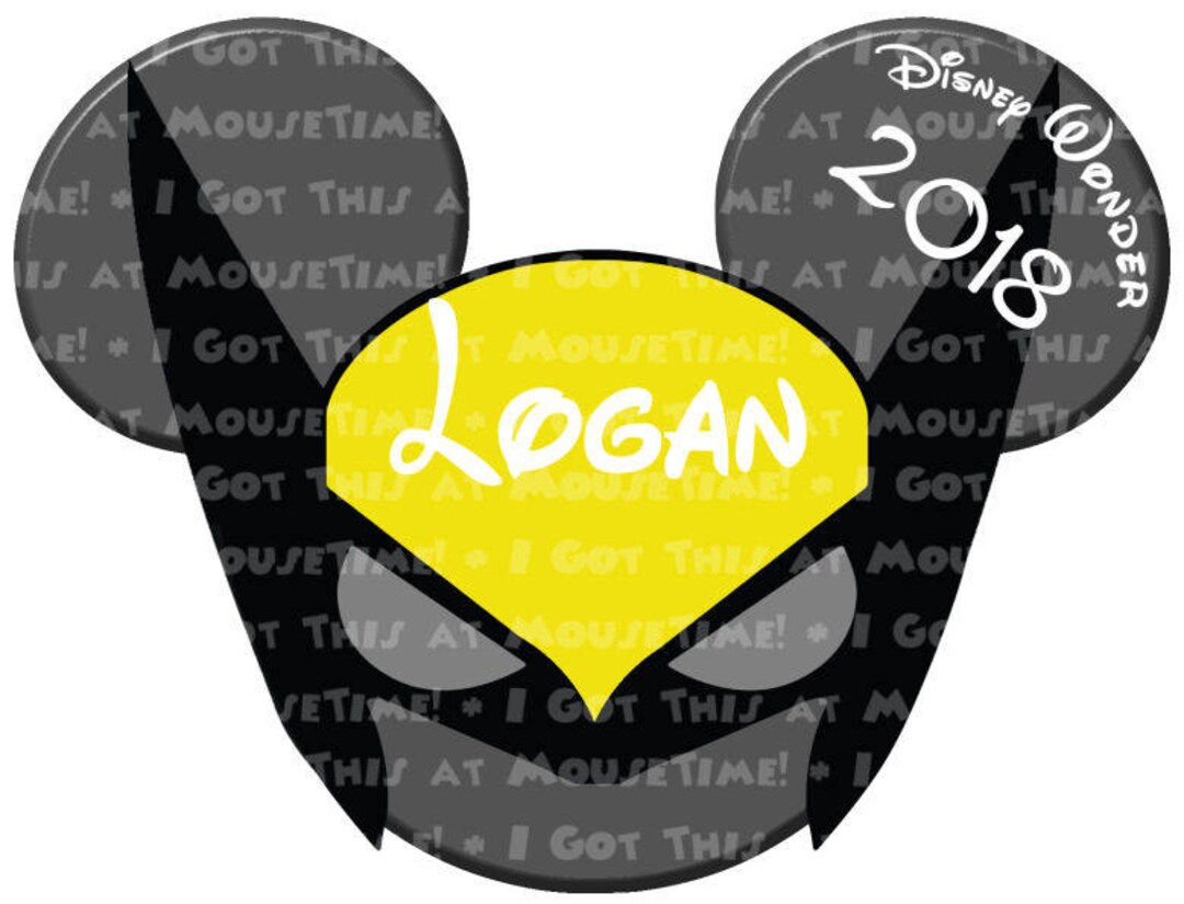 Mickey Wolverine Ears - Magnet OR Iron-on - Etsy