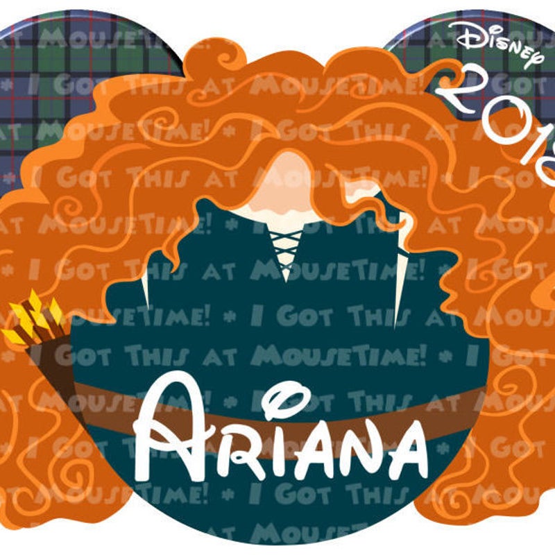 Merida Doorable - Etsy