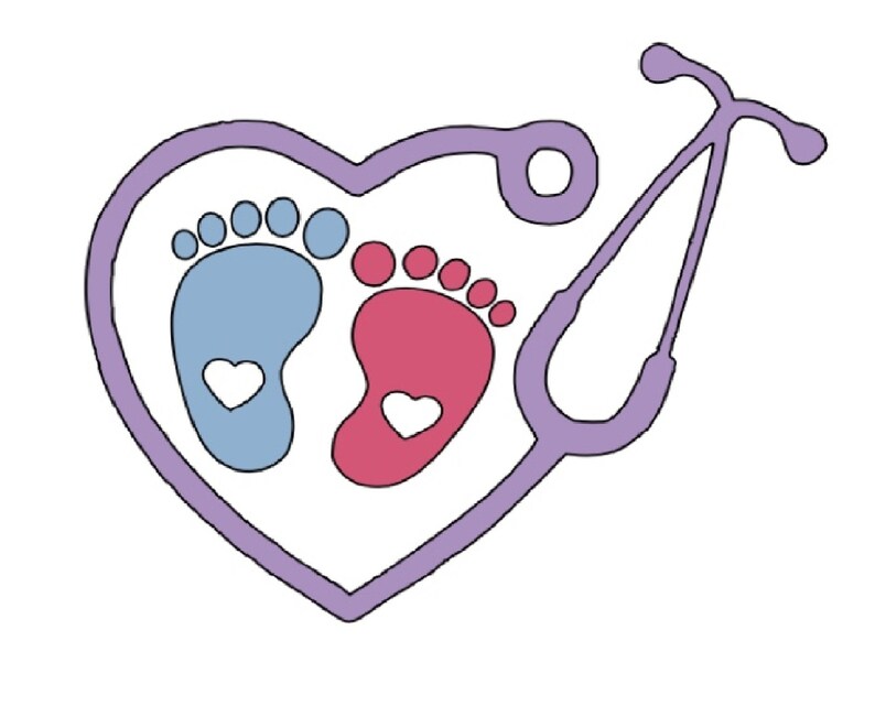 Nurse Decal Labor And Delivery Nurse Decal Labor And Etsy