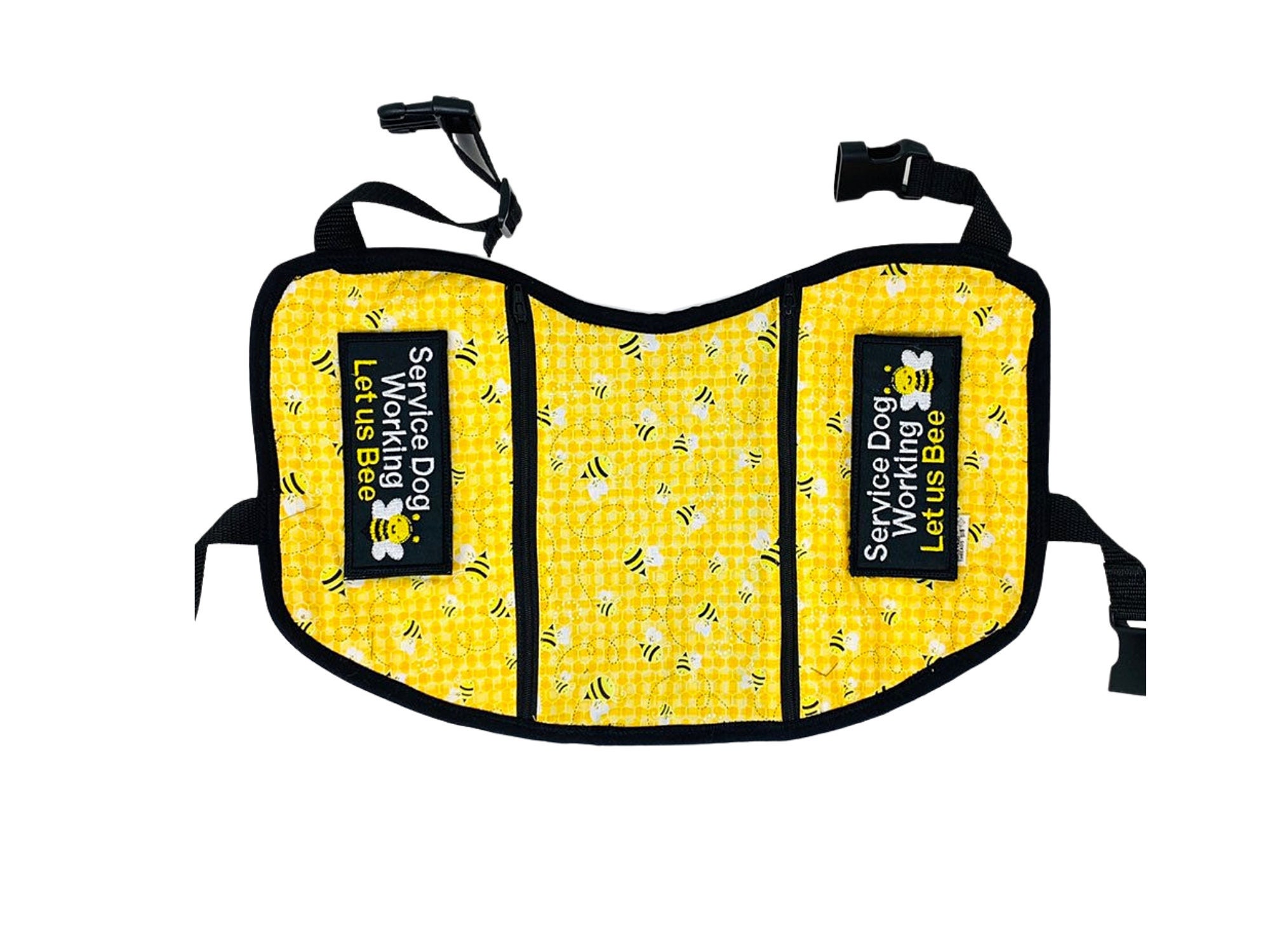 Bee Service Dog Vest Service Dog Gear Working Dog Service Etsy