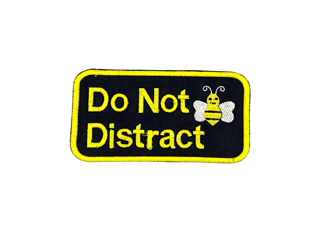Do Not Distract Dog Gear and Accessories With Honey Bee - Etsy