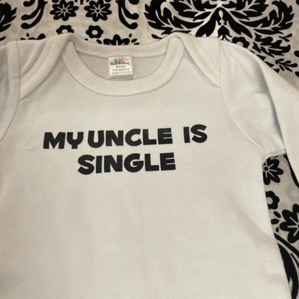 My Uncle is Single - Etsy