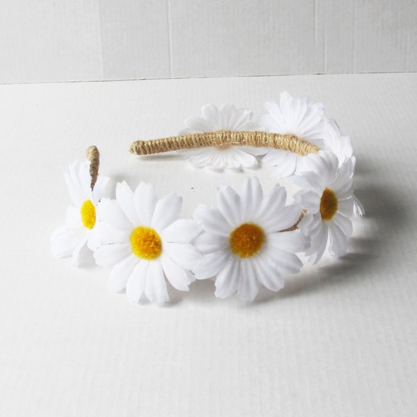Daisy Headband - Etsy