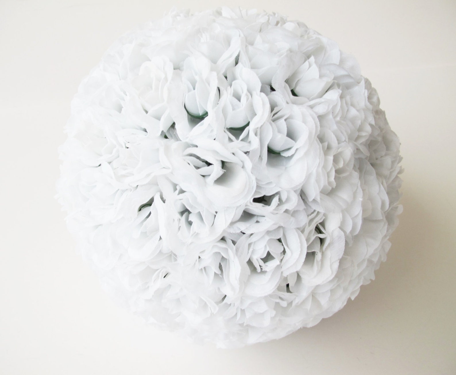 White Roses Ball From 150 Roses Wedding Decoration Spring - Etsy