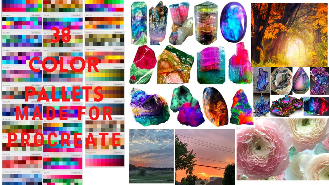 Procreate Color Pallets - Etsy