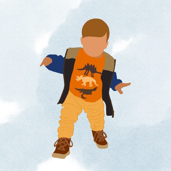 Custom Color Block Art Portrait | Etsy