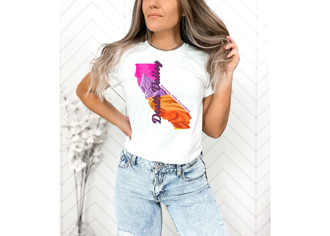 Death Valley National Park Shirt California USA Graphic Tee Nature ...