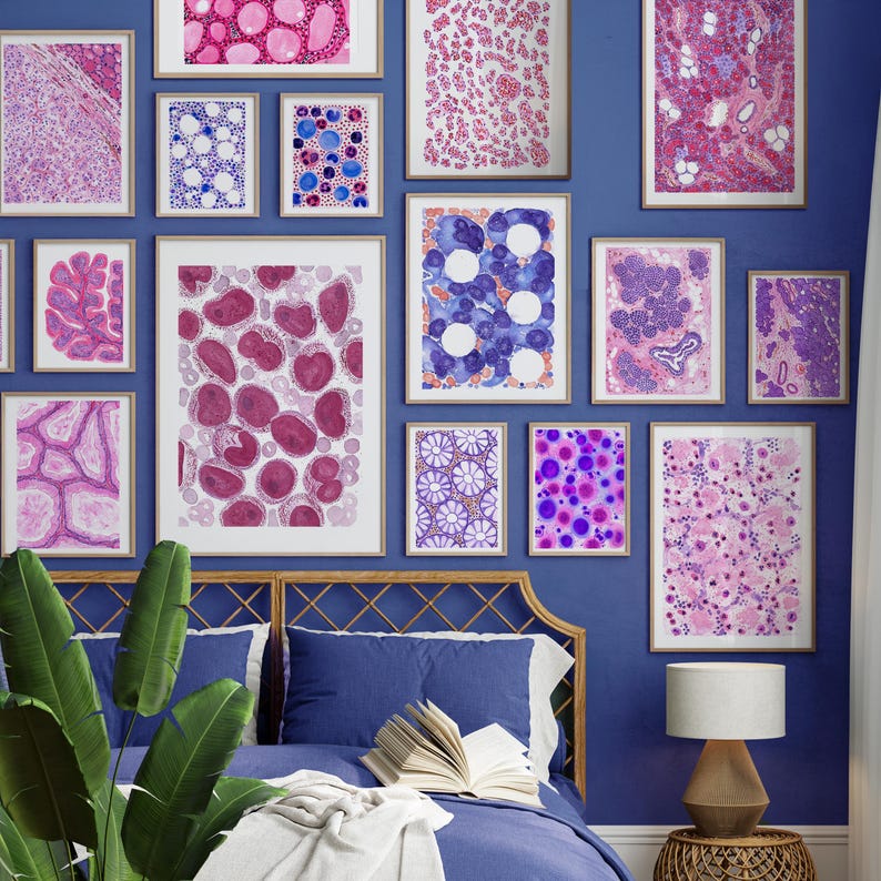 APL Histology Art: 9x12 Watercolor Painting, Med Student Gift - Etsy