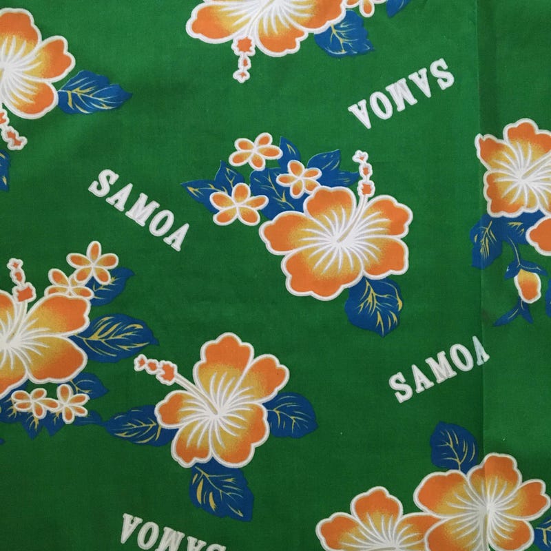 Samoan Fabric - Etsy