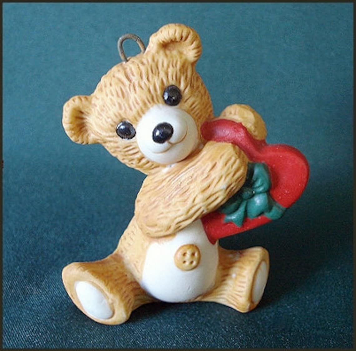 Hallmark Cinnamon Bear Porcelain Ornament 6 From the 1988 - Etsy