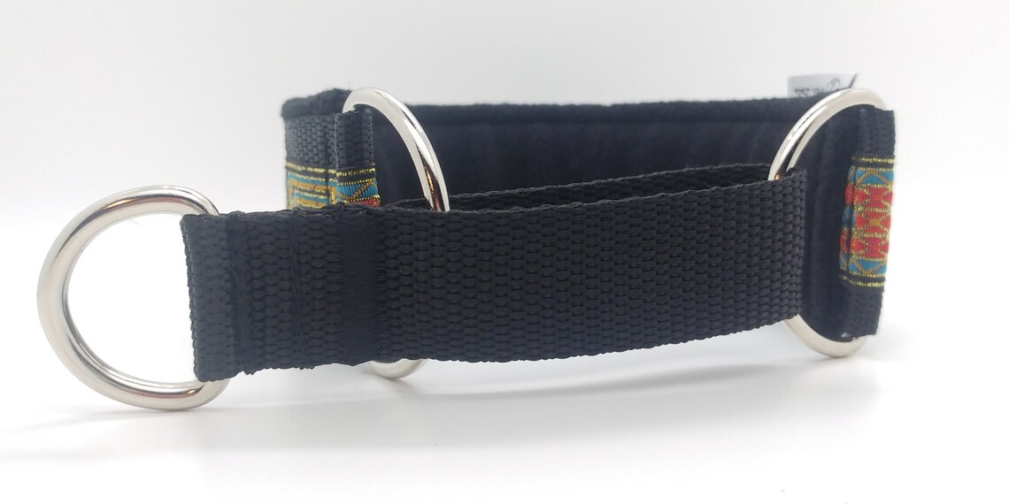 Collier Martingale whippet lévrier chien doux rembourré - Etsy France