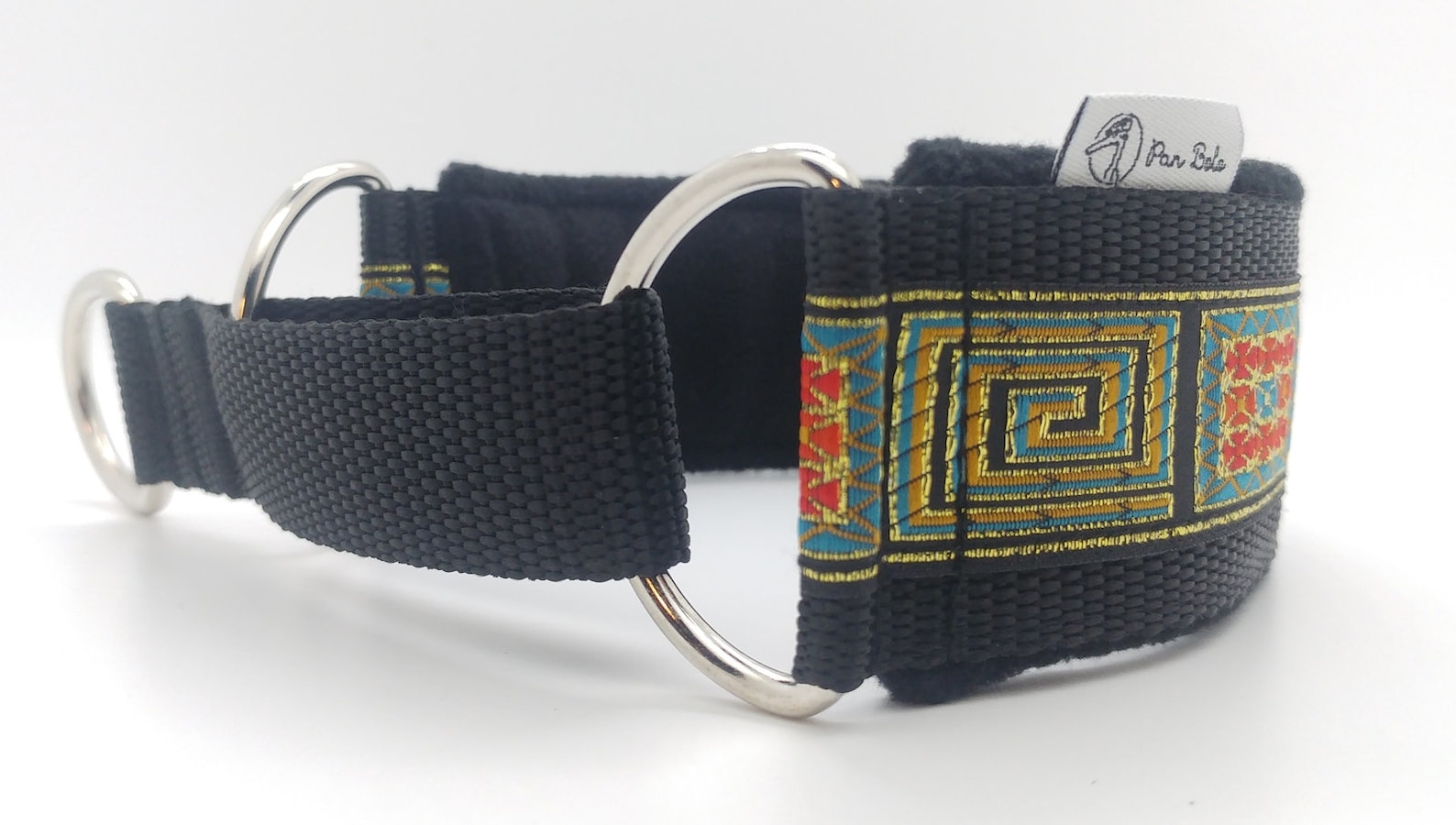 Collier Martingale whippet lévrier chien doux rembourré - Etsy France