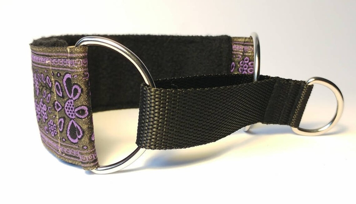 Comfortable, Soft&cosy, Elegant Whippet Martingale Collar. Width - 5 ...