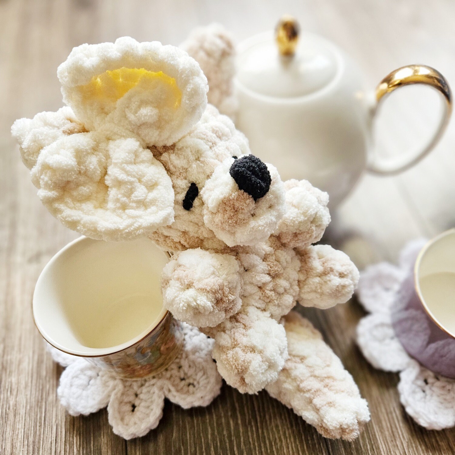 Little London Fog the Wolf Pup Amigurumi Crochet Pattern, English PDF ...
