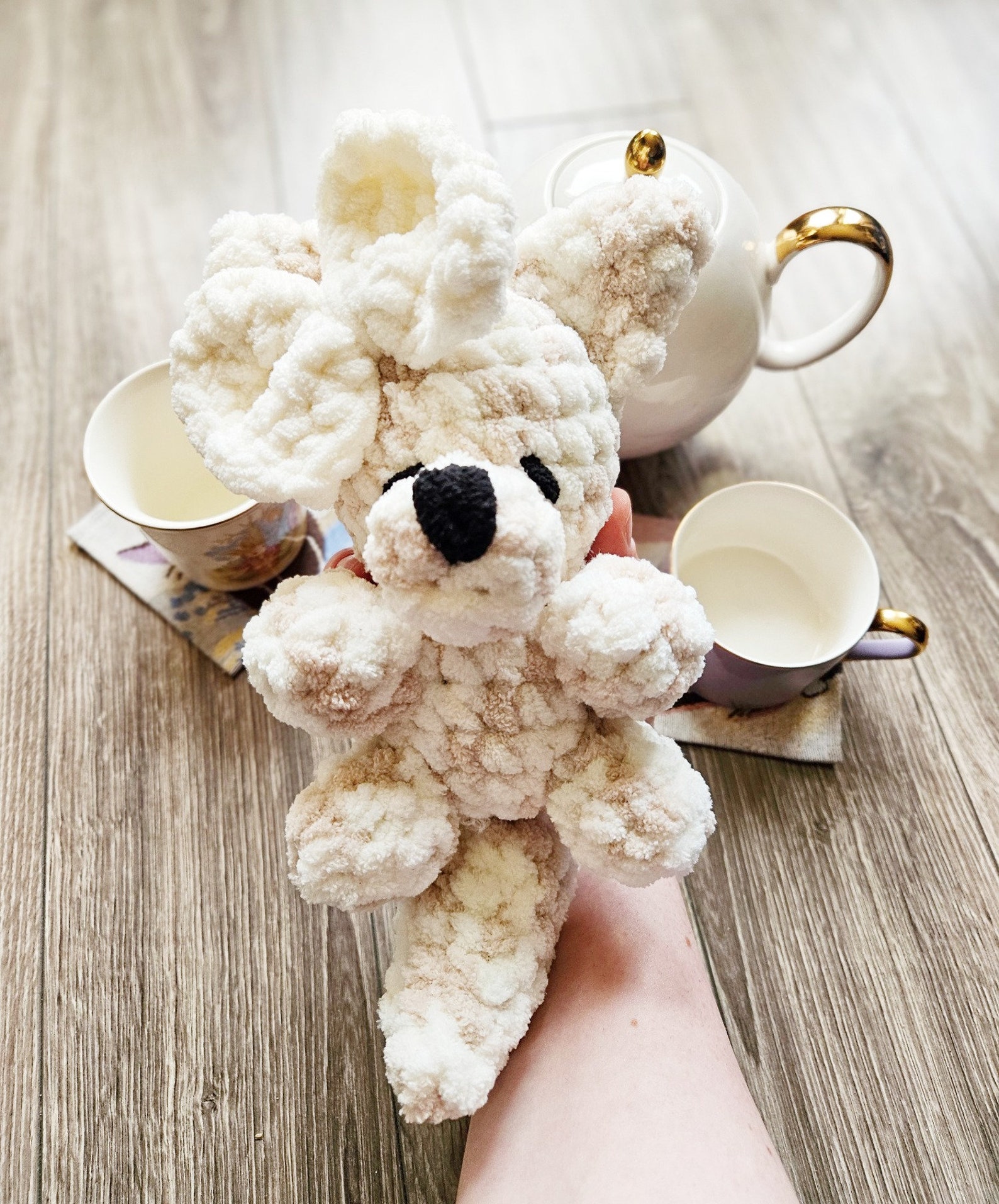 Little London Fog the Wolf Pup Amigurumi Crochet Pattern, English PDF ...