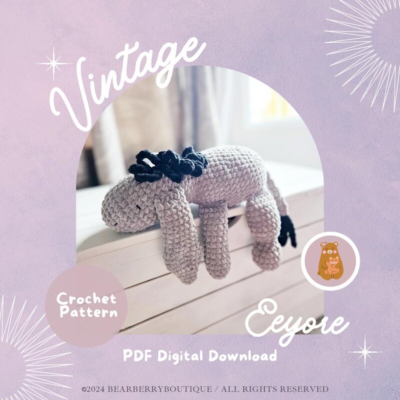 Eeyore Crochet - Etsy