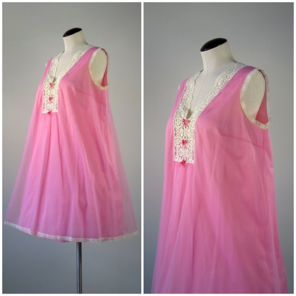 Pink Negligee - Etsy