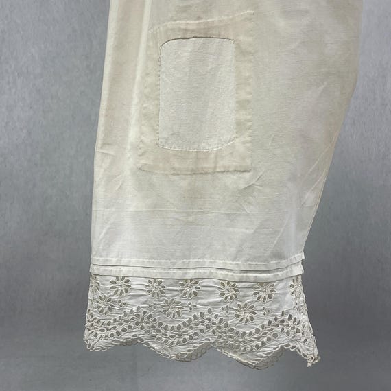 Antique 1890s Broderie Anglaise Split Bloomers - SIZE… - Gem