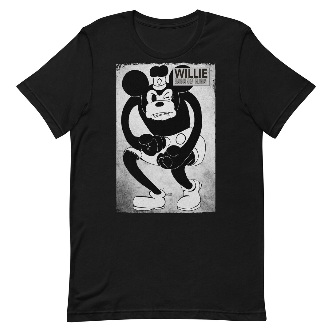 Mickey Mouse Steamboat Willie T-shirt Batman the Dark Knight Returns ...