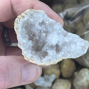 100 Bulk Pack Small Whole Moroccan Quartz Crystal Geode - Wedding Craft ...