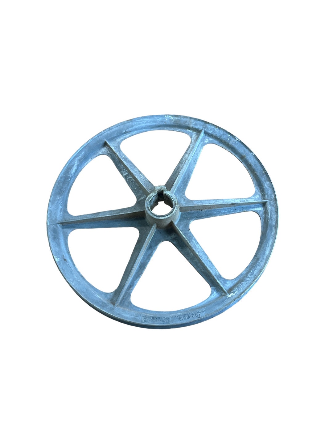 Vintage Aluminum Metal Wheel Industrial Decor - Etsy