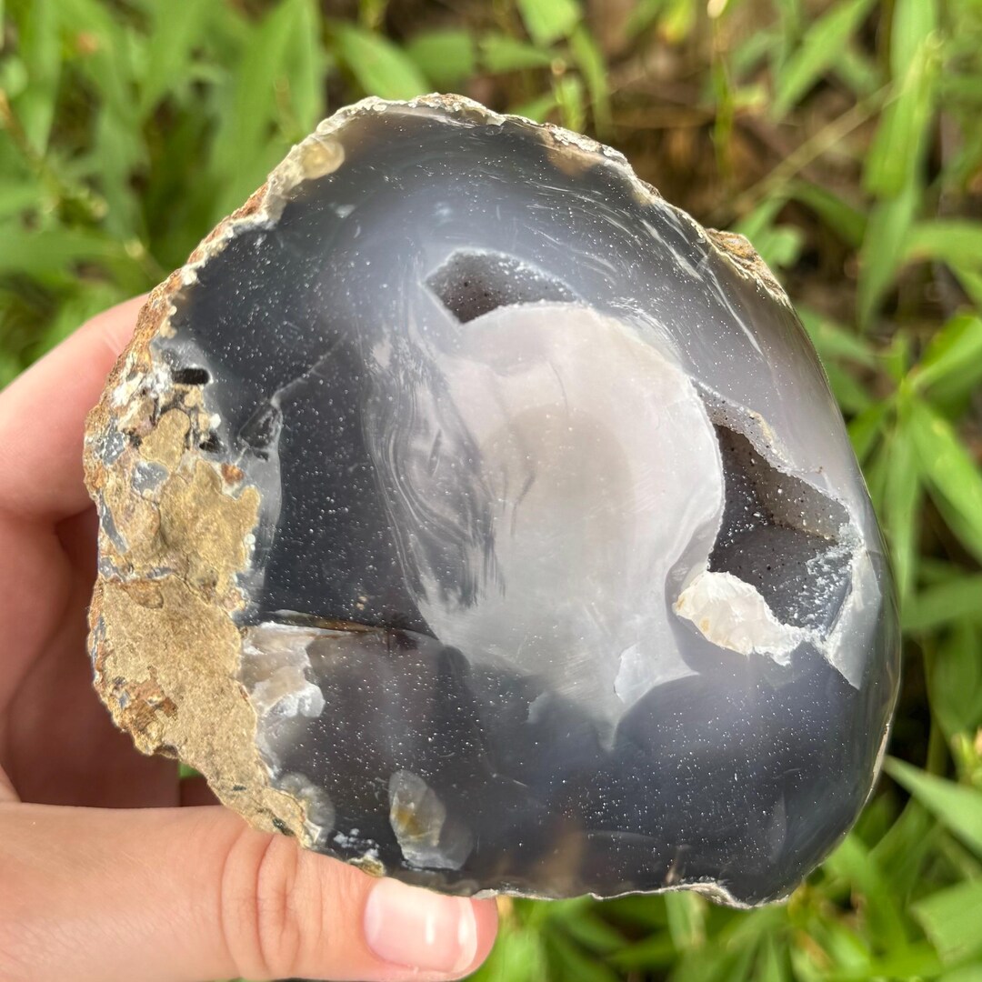Uruguayan Polished Amethyst Geode 4.5” 1 Lb 9.6 Oz | Extra Quality ...