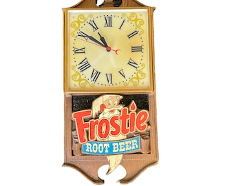 Root Beer Clock - Etsy