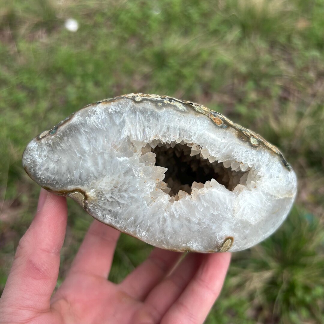 Uruguayan Polished Amethyst Geode 5” 1.55 Lbs | Extra Quality ...