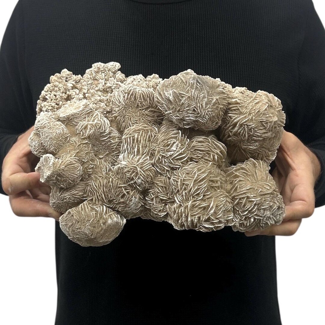Beautiful Raw Natural Desert Rose Cluster 12.5" 12.05 Lbs | Gypsum Rock ...
