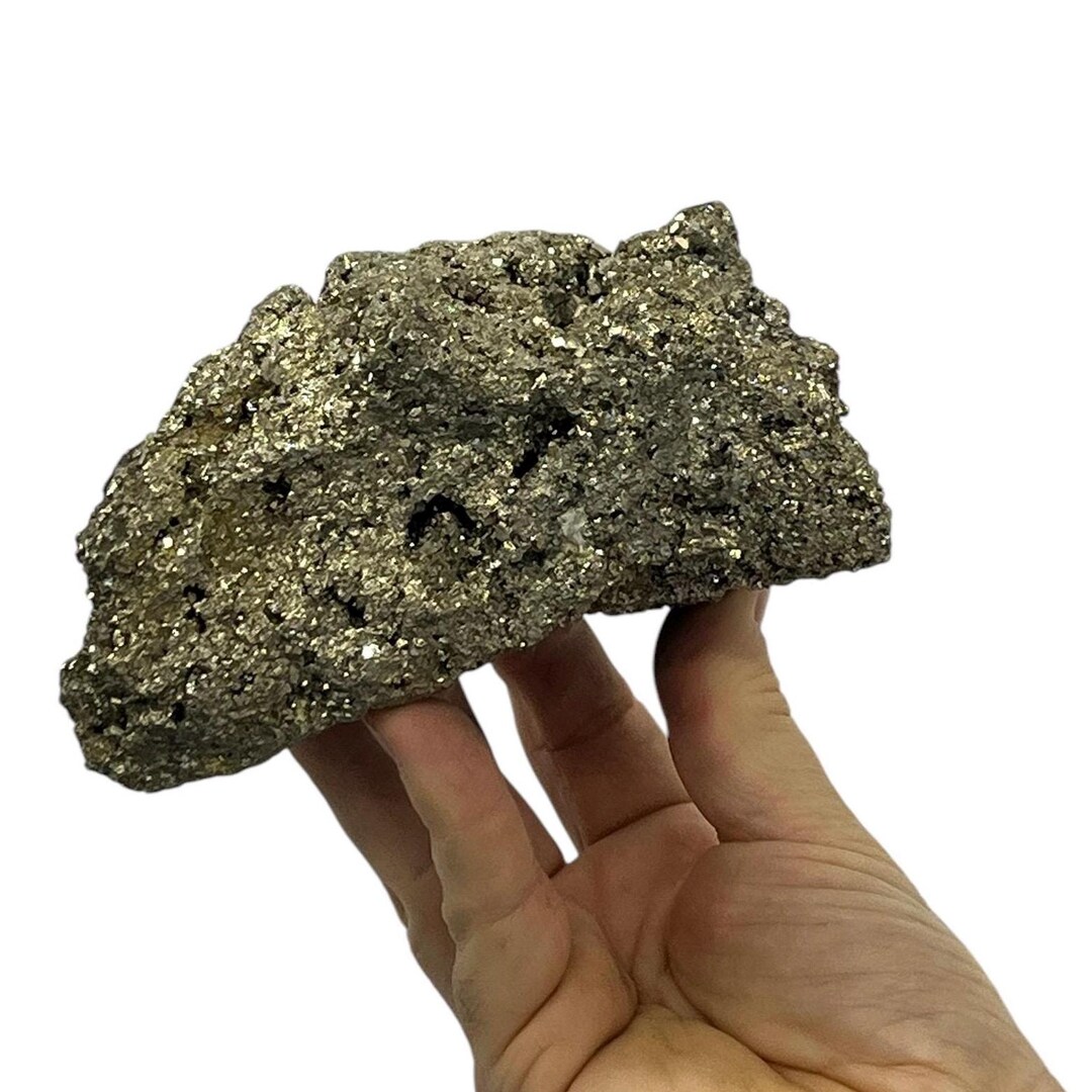 Large Pyrite Fools Gold 5" 2.50 Lbs. Mineral Rock | Beautiful Sparkly ...