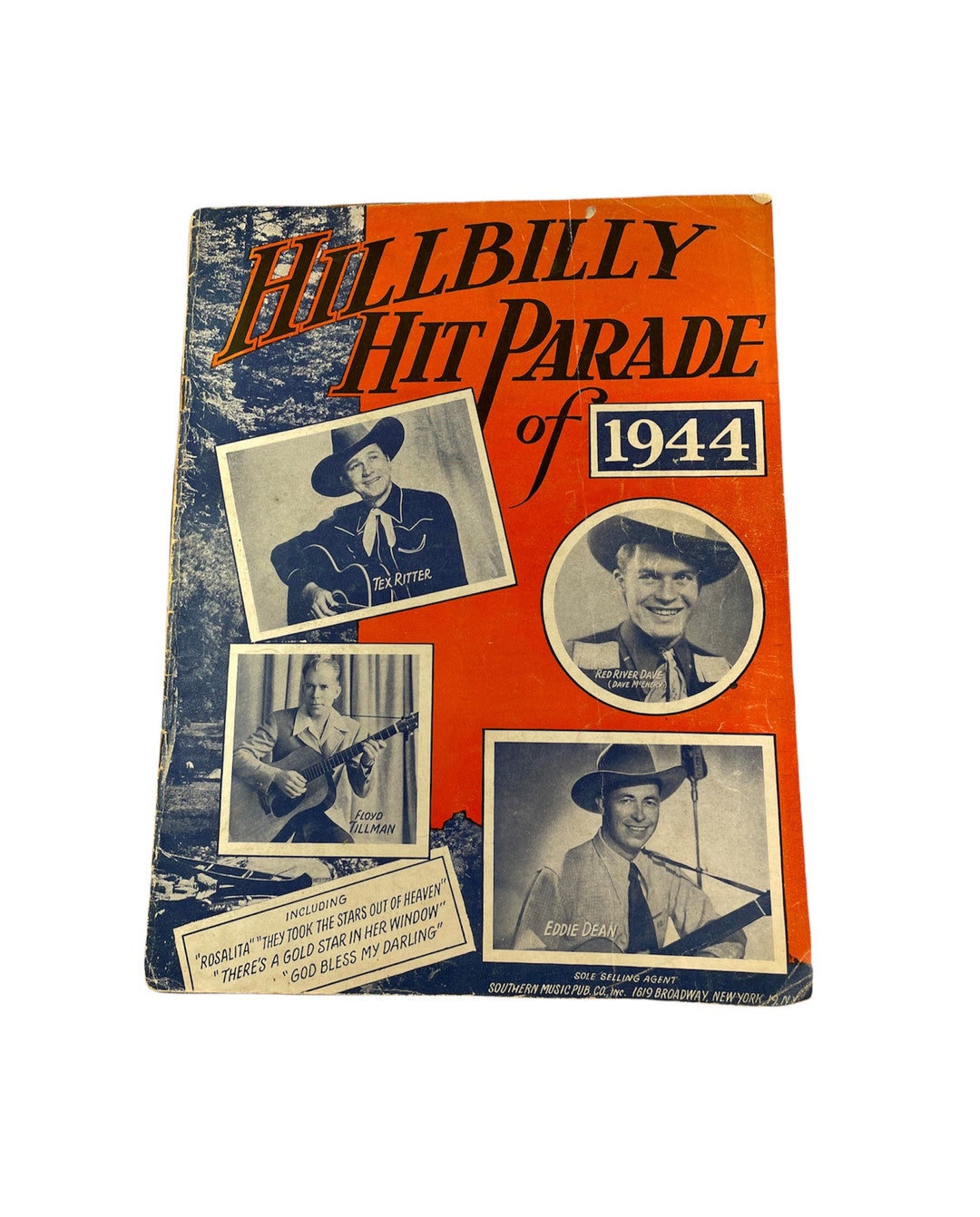 Vintage Hillbilly Hit Parade of 1944 Music Book Collectible - Etsy