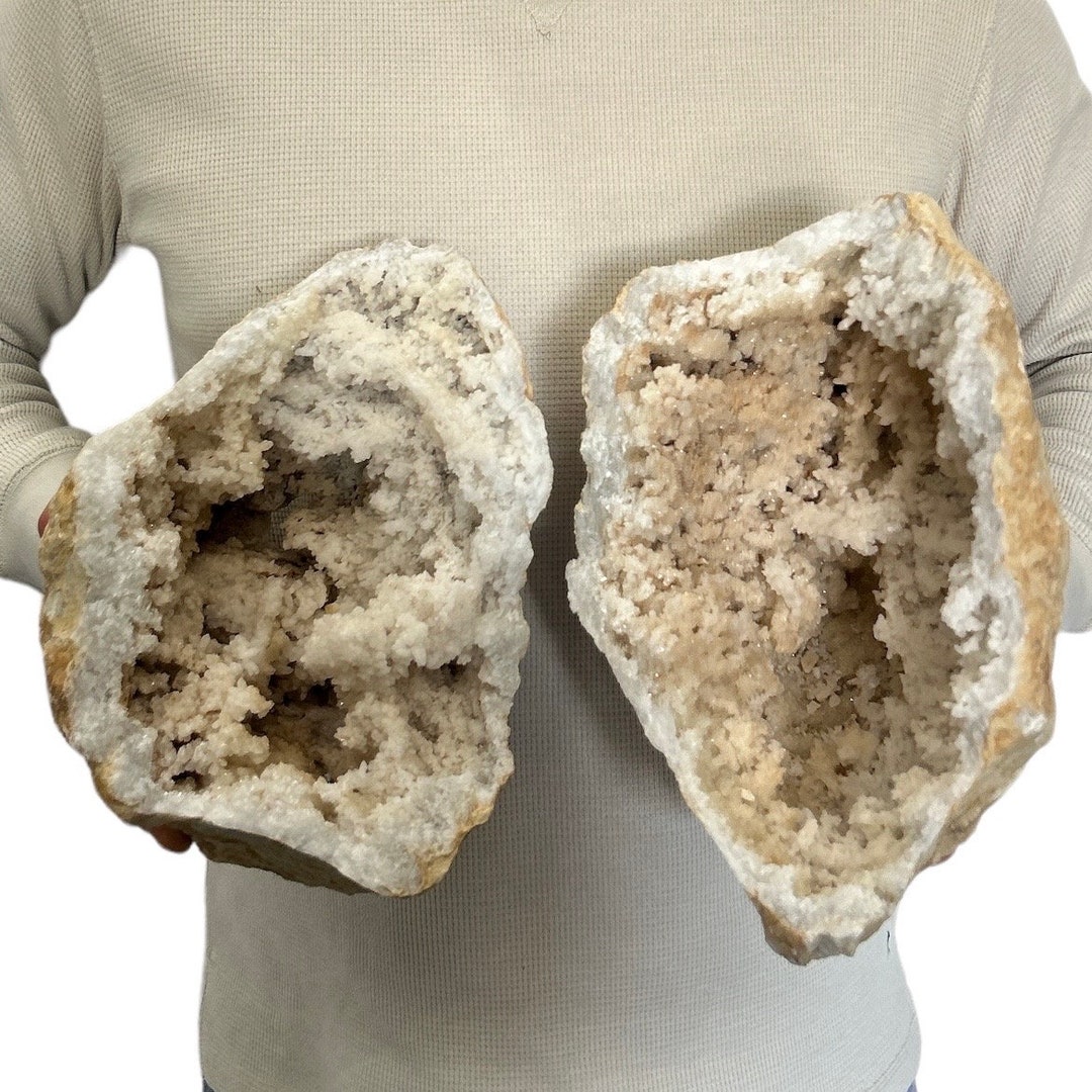 Large Natural Broken Moroccan Geode Crystals 11” - Etsy