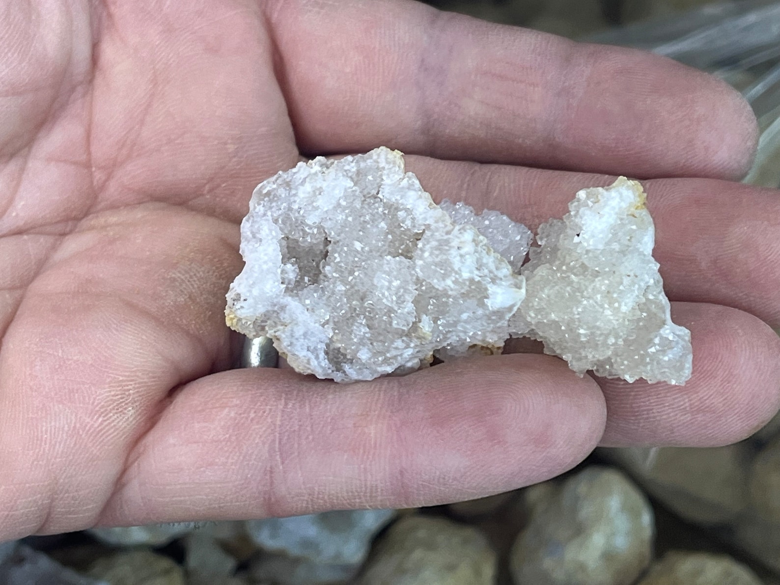 100 Bulk Pack Small Whole Moroccan Quartz Crystal Geode - Wedding Craft ...