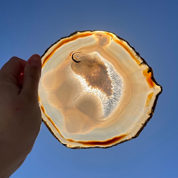 Large Agate Slice - Etsy