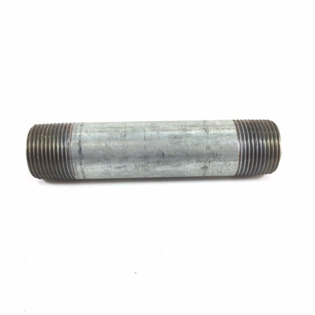 Galvanized Steel Pipe Nipple 1.5 Pipe Fitting - Etsy