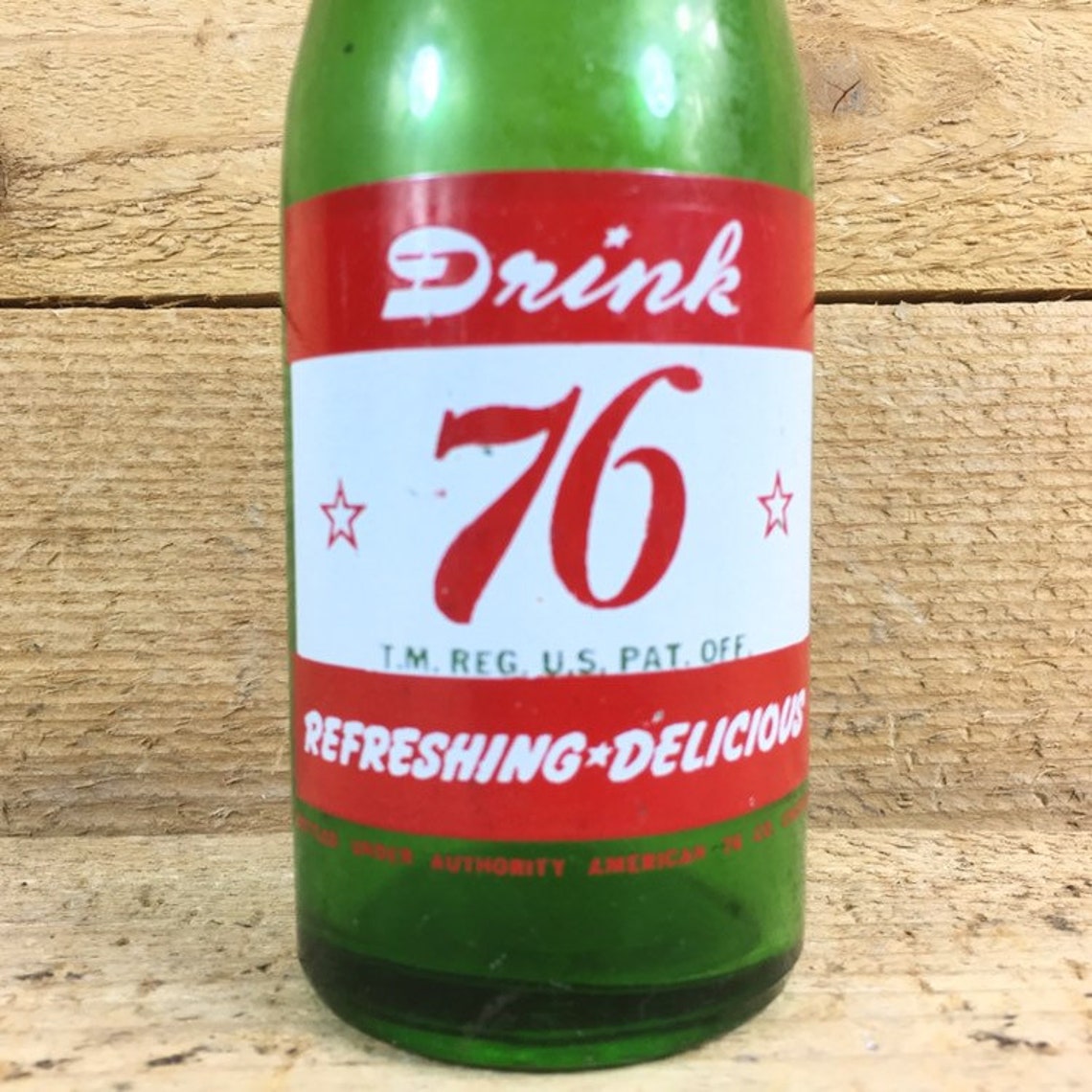 El Paso Texas Vintage 76 Soda Glass Bottle - Etsy