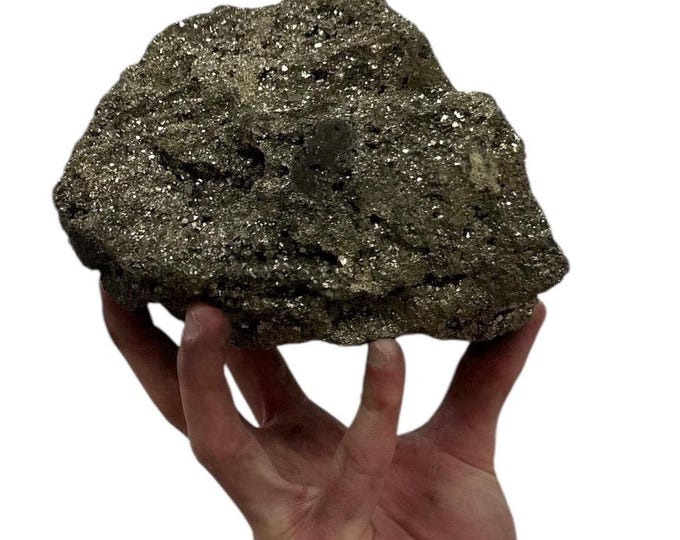 Extra Large Pyrite Fools Gold 6.5" 6.90 Lbs. Mineral Rock | Beautiful ...
