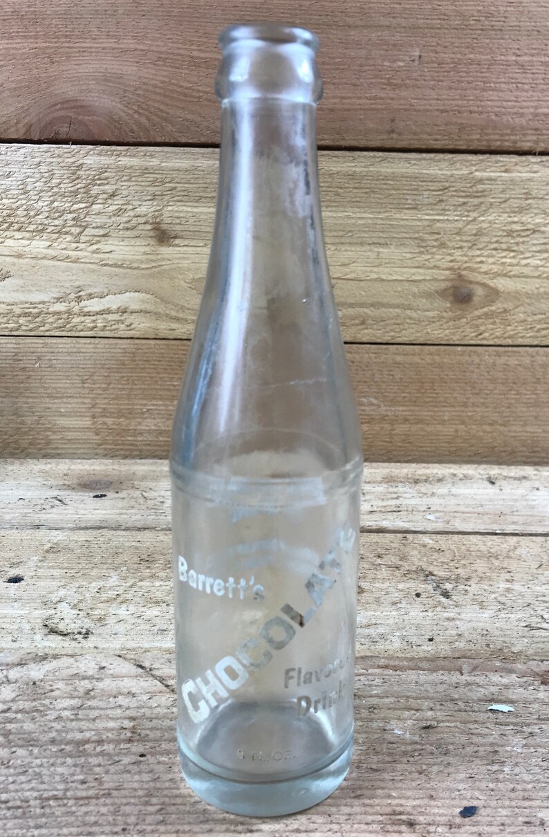 Pittsburg Texas TX Vintage Glass Barrett's Chocolate - Etsy