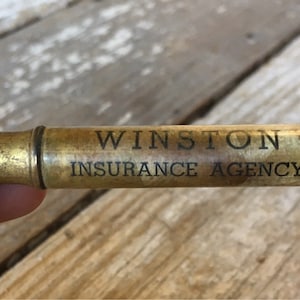 Old Vintage Brady TX Winston Insurance Agency - Income Tax Service ...