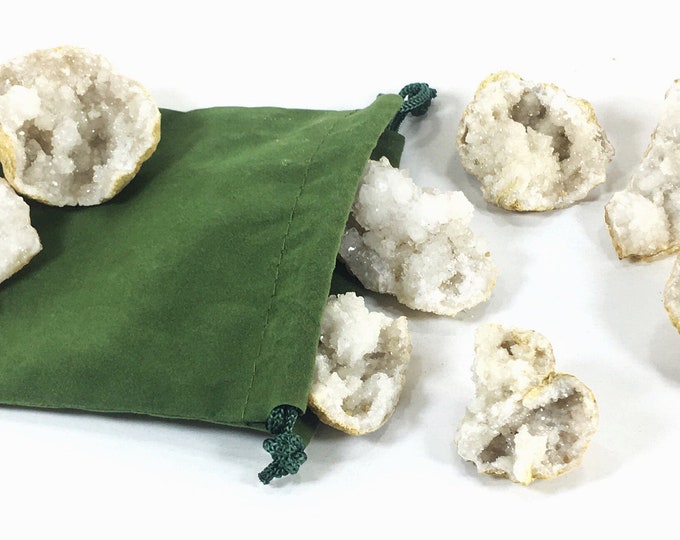 Natural Raw Moroccan Geode Pieces Healing Crystal Set W/ Gift - Etsy