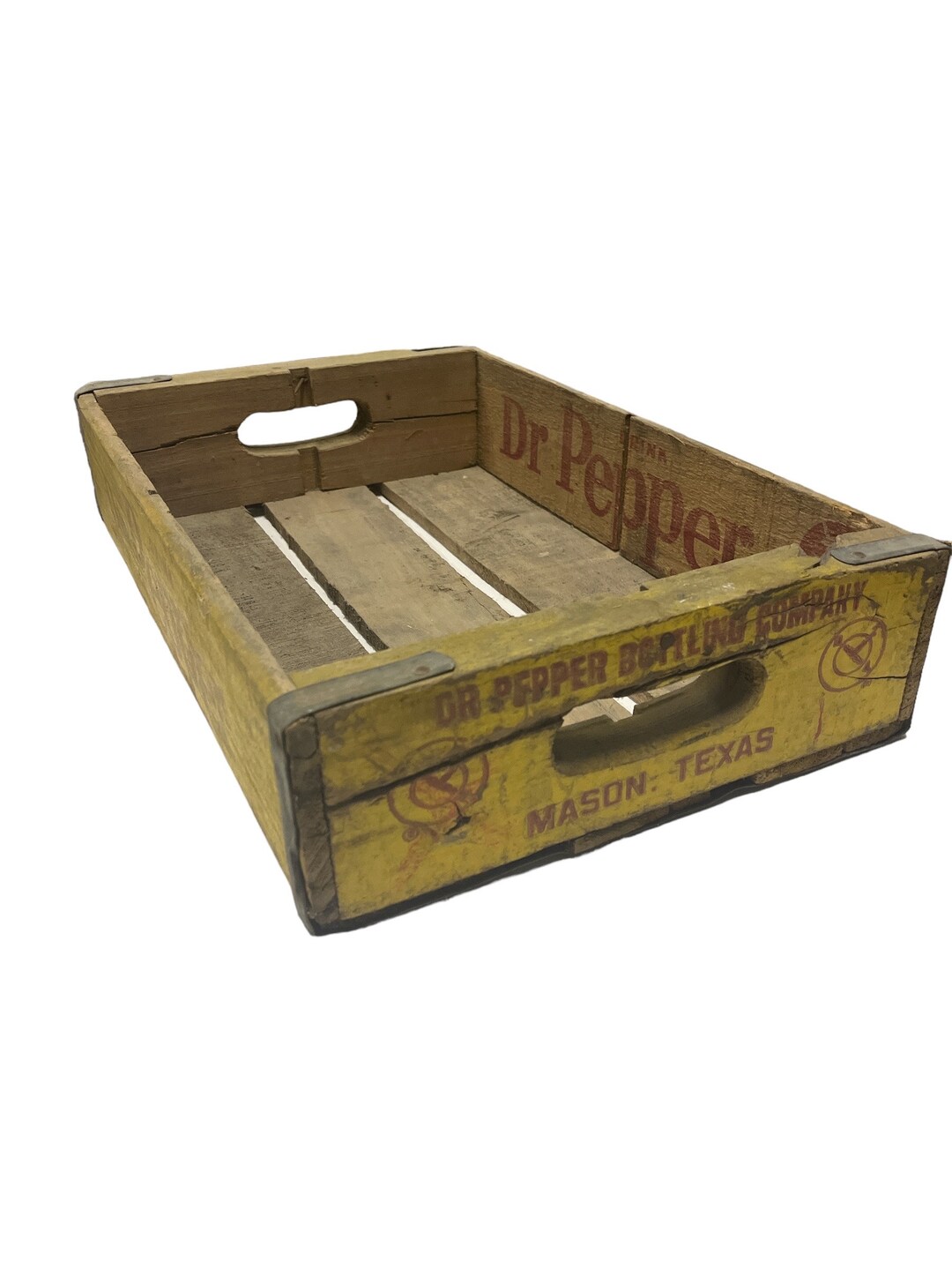 Vintage Wooden Dr Pepper Mason, Texas Crate - Etsy