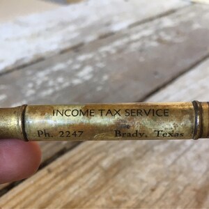 Old Vintage Brady TX Winston Insurance Agency - Income Tax Service ...