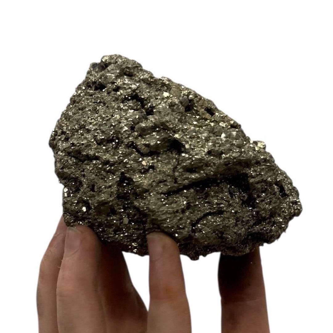 Extra Large Pyrite Fool's Gold 4" 1.85 Lbs Mineral Rock | Beautiful ...